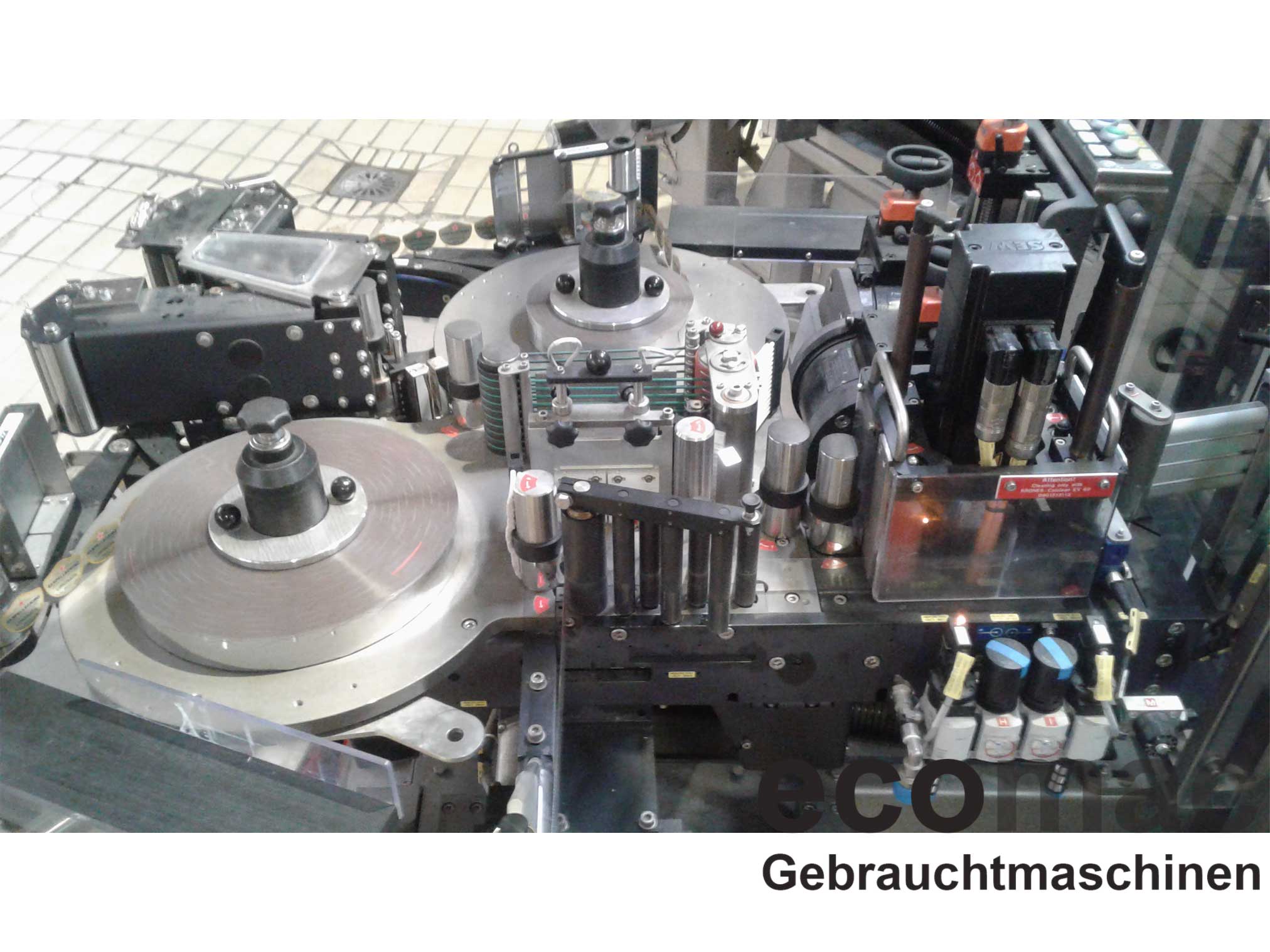 ecomac Krones Gebrauchtmaschine Topmodul Etikettiermaschine ...