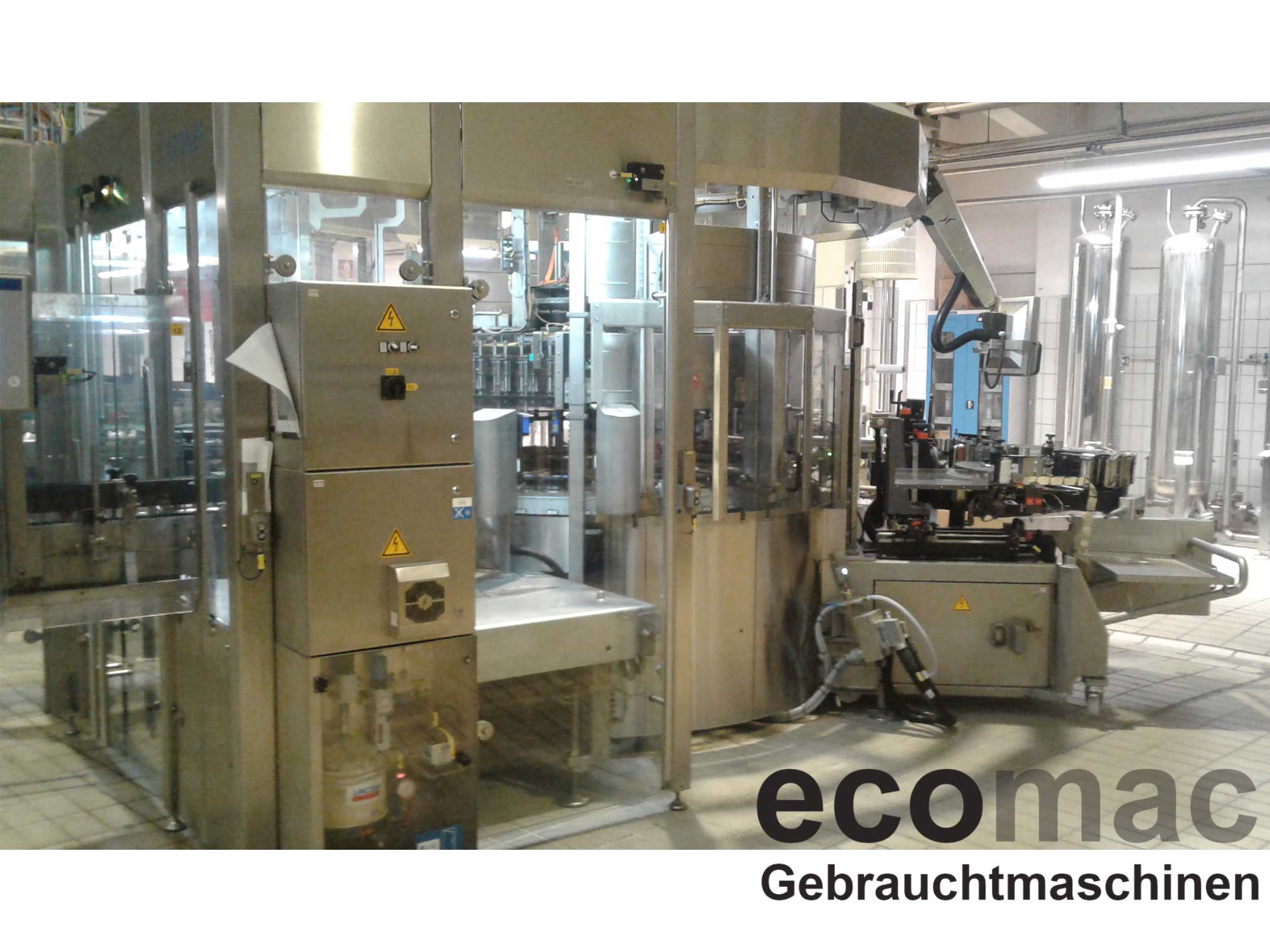 ecomac Krones machine used Topmodul Labelling machine Selfadhesive ...